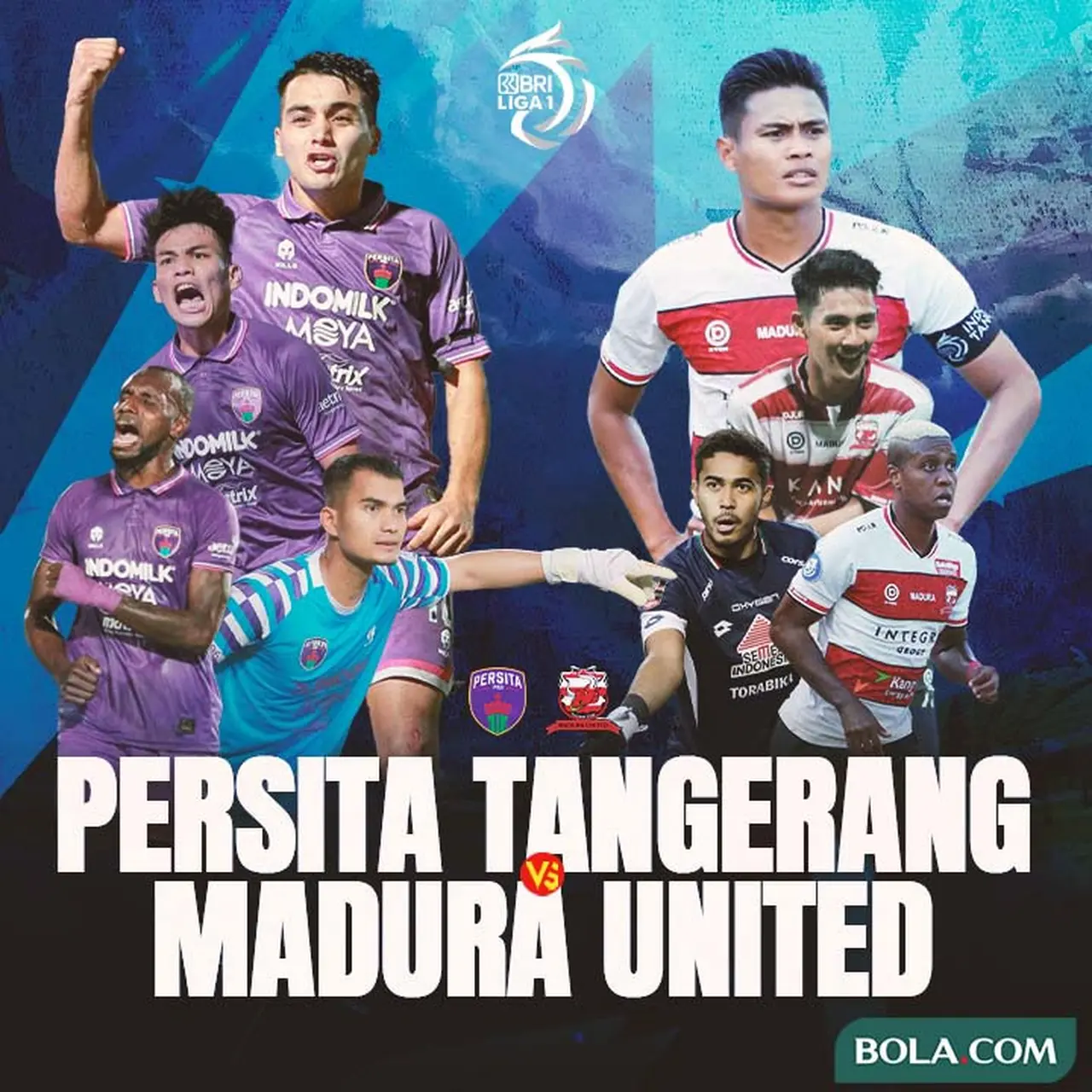 Duel Antarlini Persita Vs Madura United Di Bri Liga 1 Sayatan Sayap