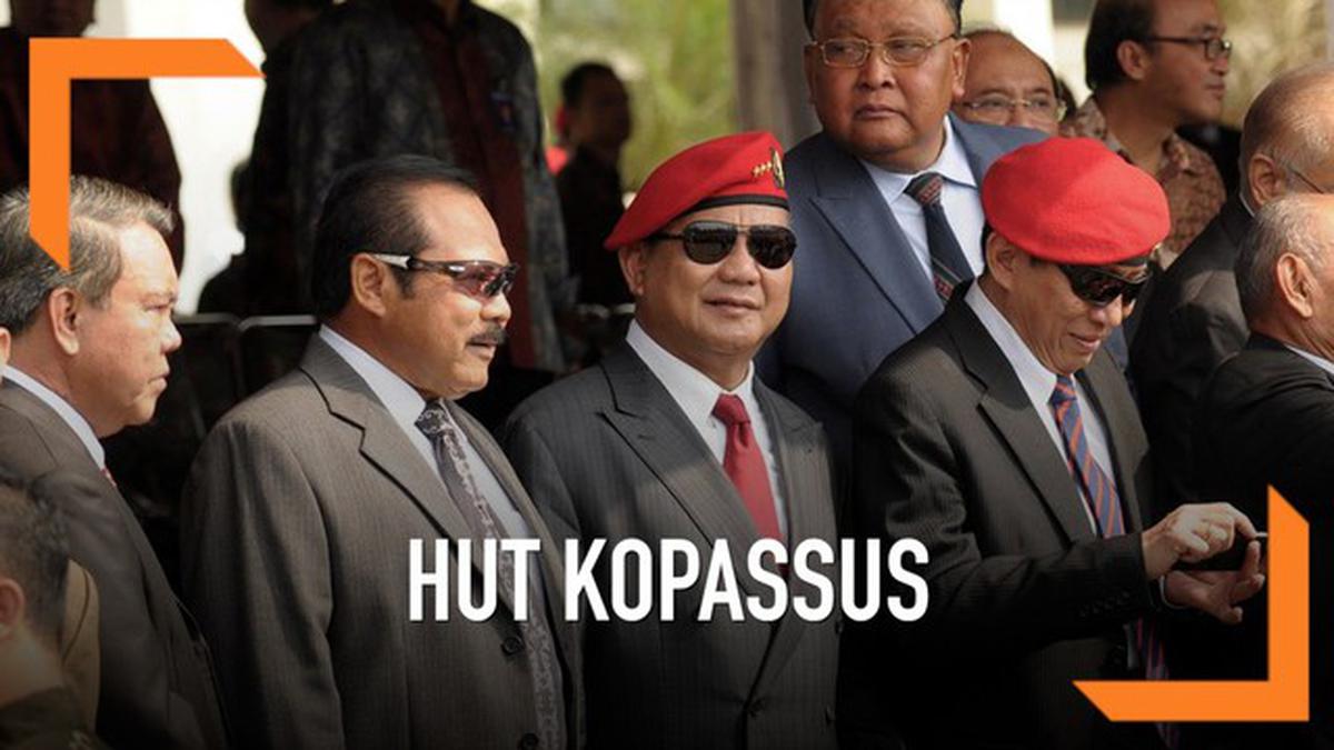 Video Prabowo Dan Gatot Nurmantyo Hadir Di Hut Kopassus News