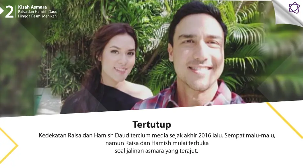 Kisah Asmara Raisa Dan Hamish Daud Hingga Resmi Menikah Entertainment