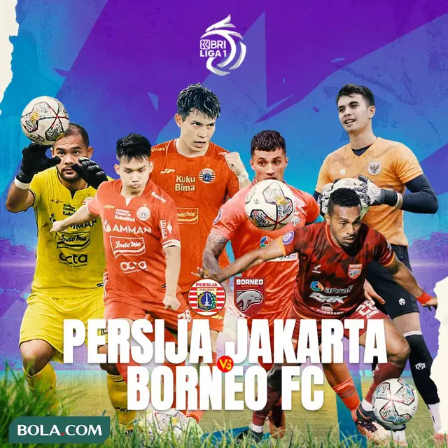 Pertarungan Di Setiap Lini Saat Persija Vs Borneo Fc Di Bri Liga 1