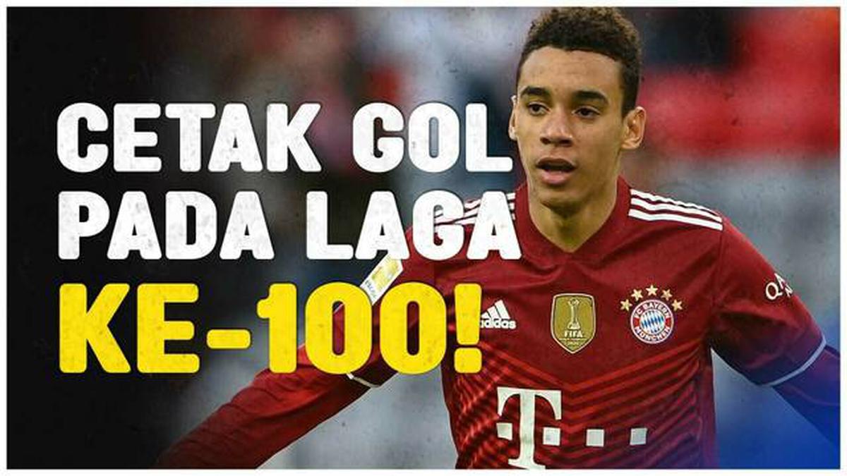 Video Jamal Musiala Cetak Gol Dalam Laga Ke 100 Bersama Bayern Munchen