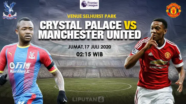 Link Live Streaming Liga Inggris Crystal Palace Vs Mu Pukul 0215 Wib