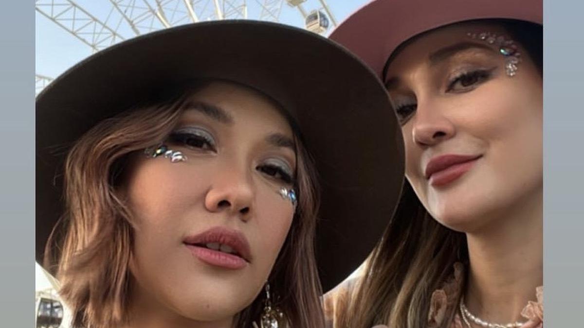 Luna Maya Dan Bunga Citra Lestari Tampil Memesona Dengan Makeup