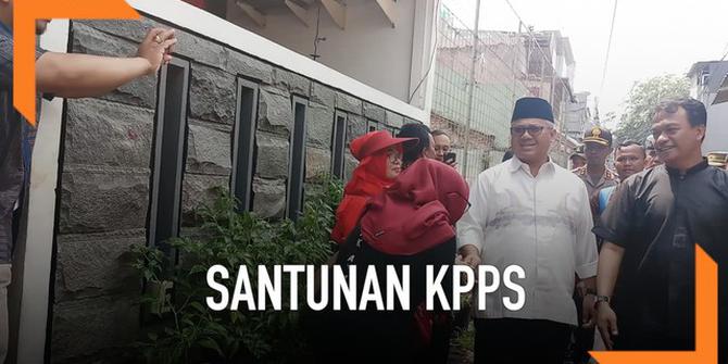 Video Kpu Beri Santunan Keluarga Petugas Kpps Yang Meninggal Enamplus