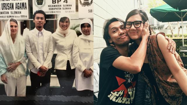 10 Tahun Menikah Ini 6 Potret Eross Sheila On 7 Dan Istri Yang Selalu