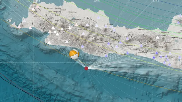 Gempa M55 Guncang Kabupaten Pangandaran Dipicu Aktivitas Lempeng