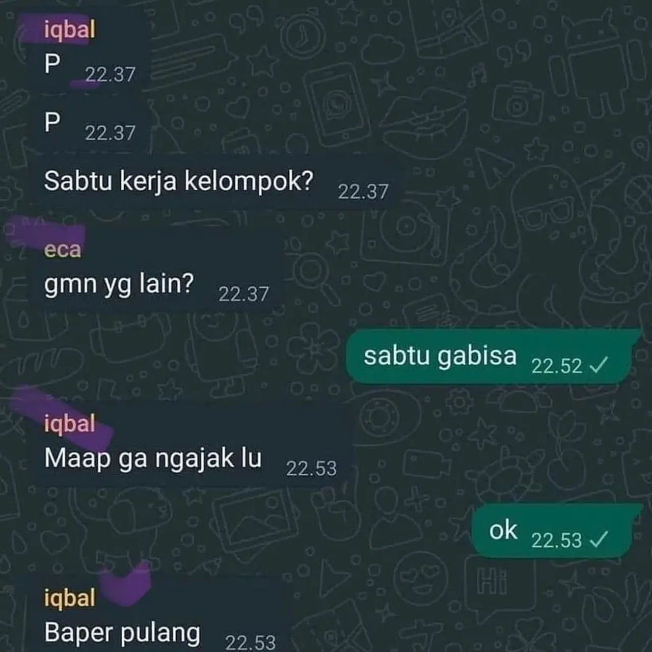 6 Chat Di Grup Kerja Kelompok Tapi Diabaikan Ini Bikin Kesal Hot