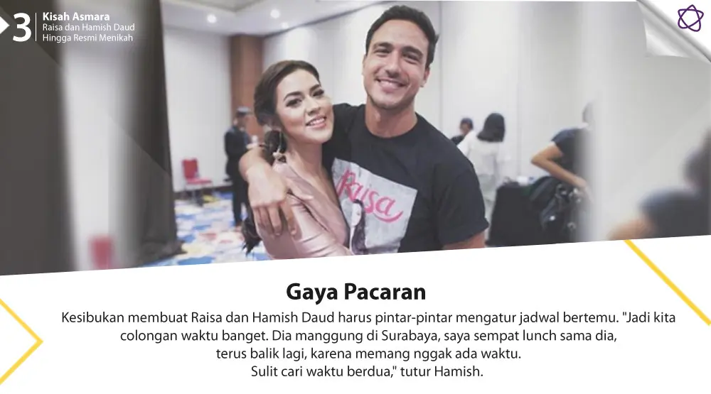 Kisah Asmara Raisa Dan Hamish Daud Hingga Resmi Menikah Entertainment