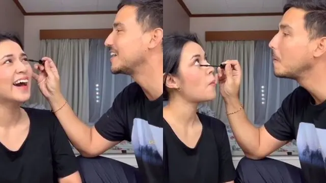 6 Aksi Kocak Hamish Daud Merias Raisa Bikin Gemas Hot