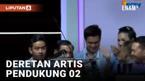 Video Deretan Artis Dan Influencer Yang Datang Dukung Prabowo Gibran