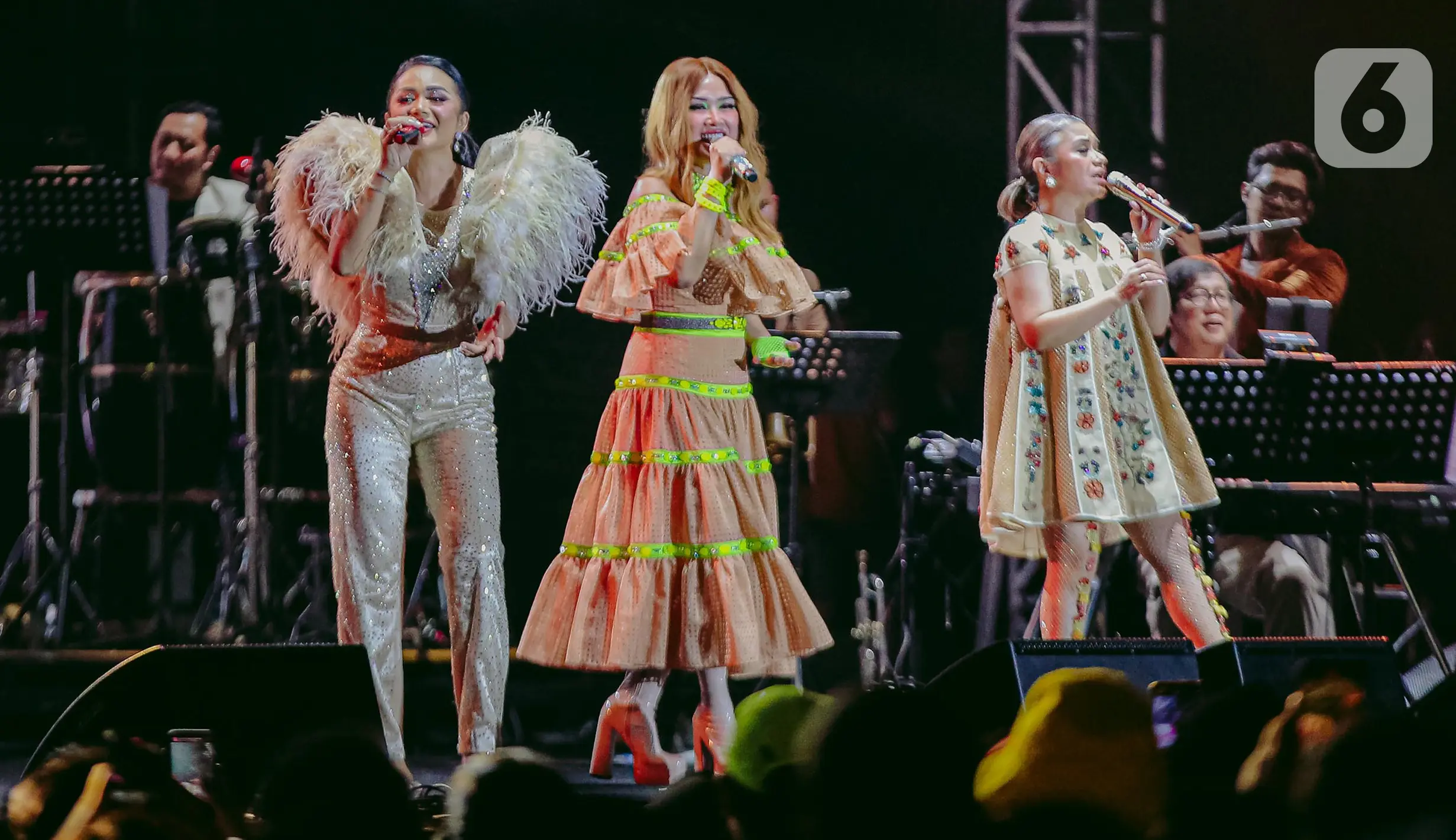 Penampilan Reuni 3 Diva Di Panggung Synchronize Fest 2022 Foto