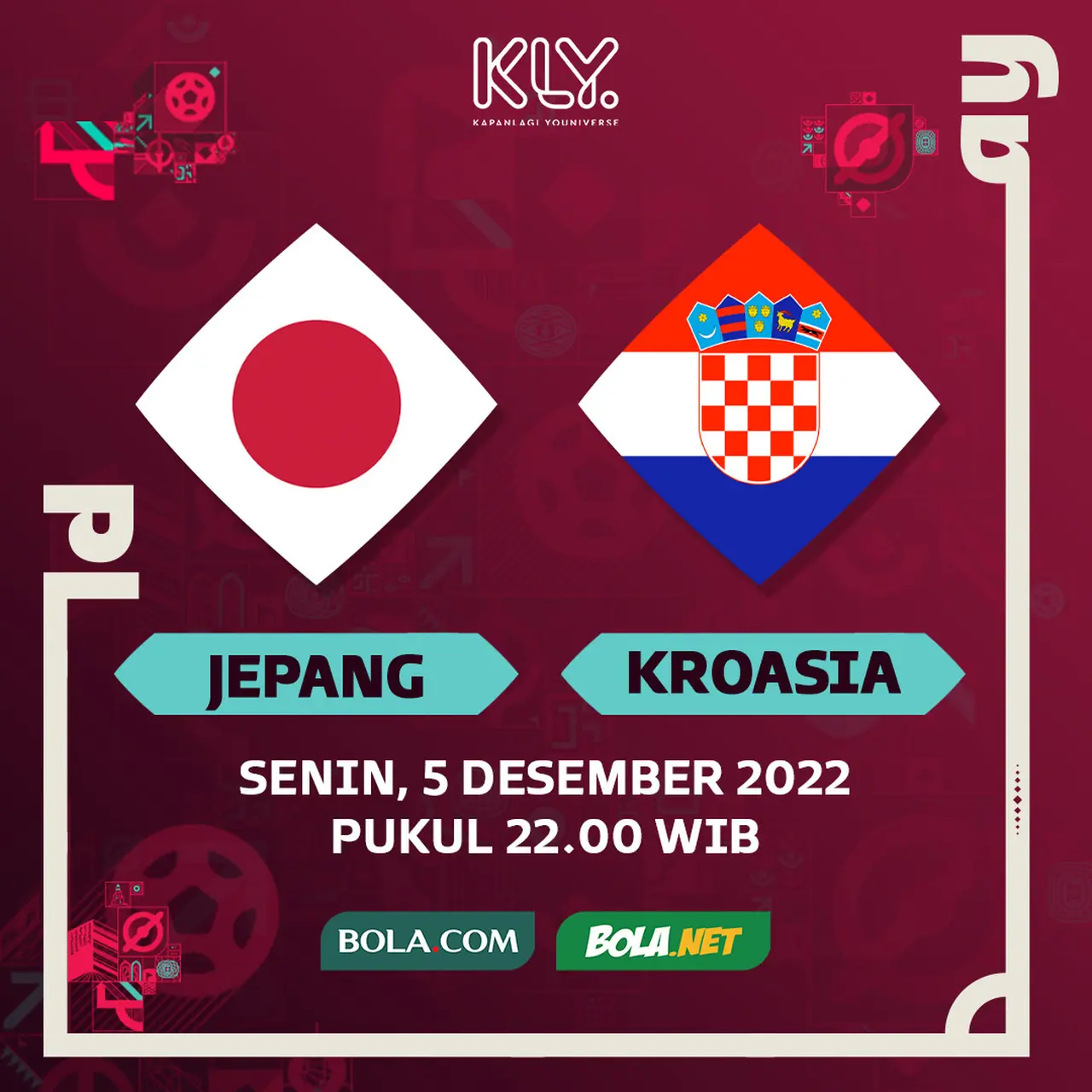 Link Live Streaming 16 Besar Piala Dunia 2022 Jepang Vs Kroasia Tonton