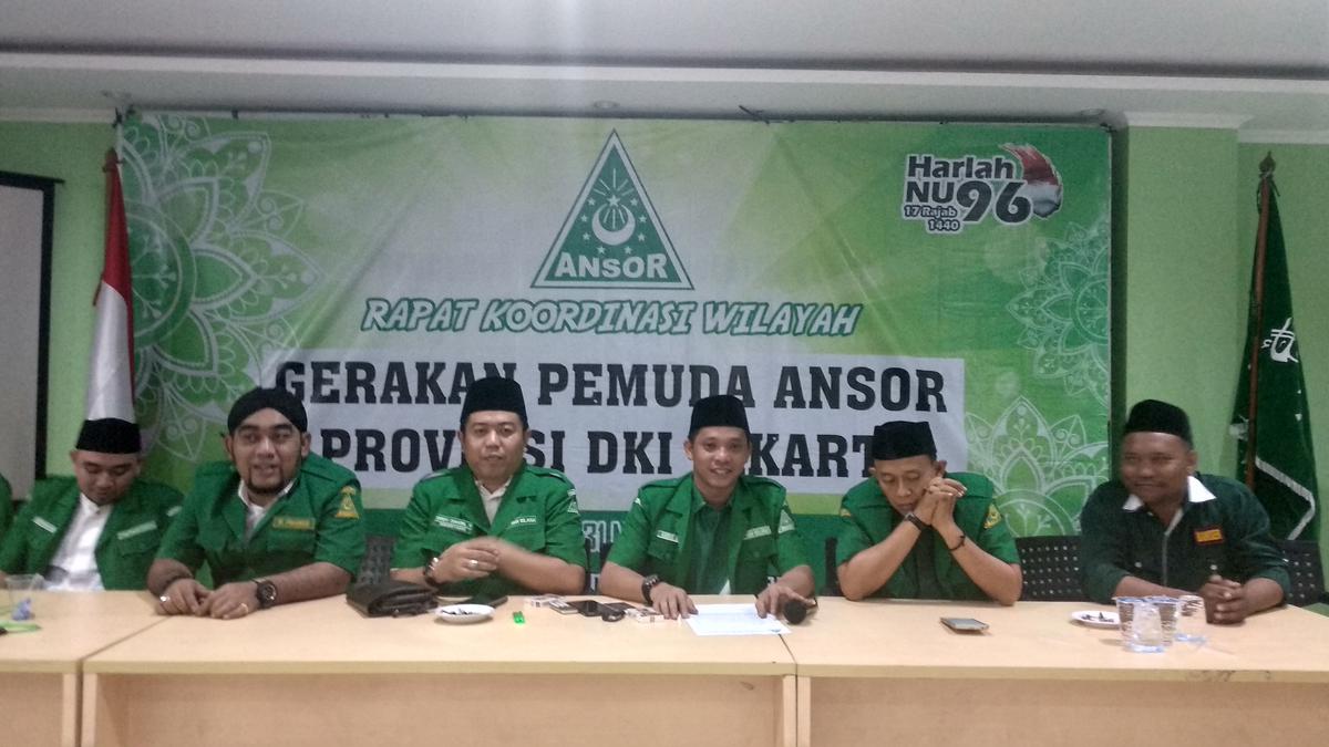 Sukseskan Gerakan Rabu Putih Gp Ansor Dki Akan Kawal Tps Pemilu