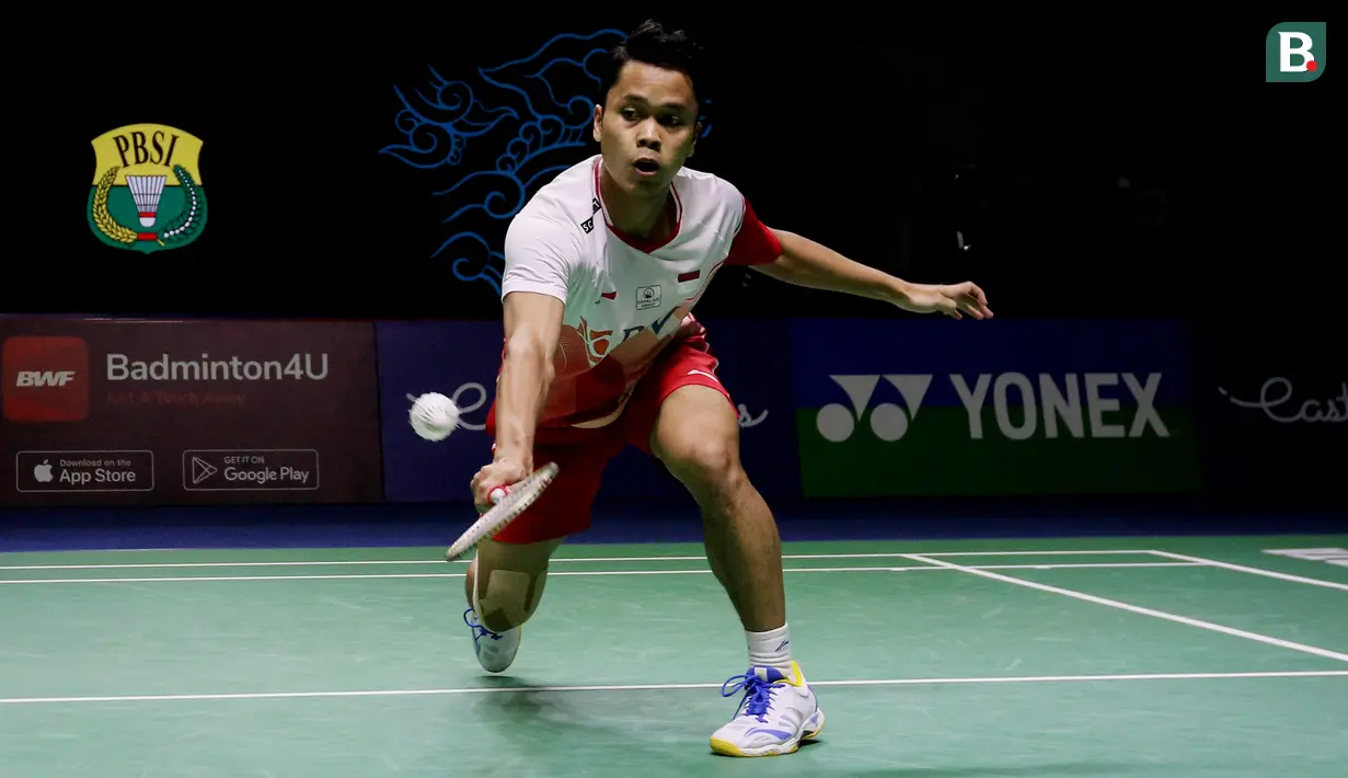 Foto Melihat Jatuh Bangun Perjuangan Anthony Ginting Saat Ditaklukkan