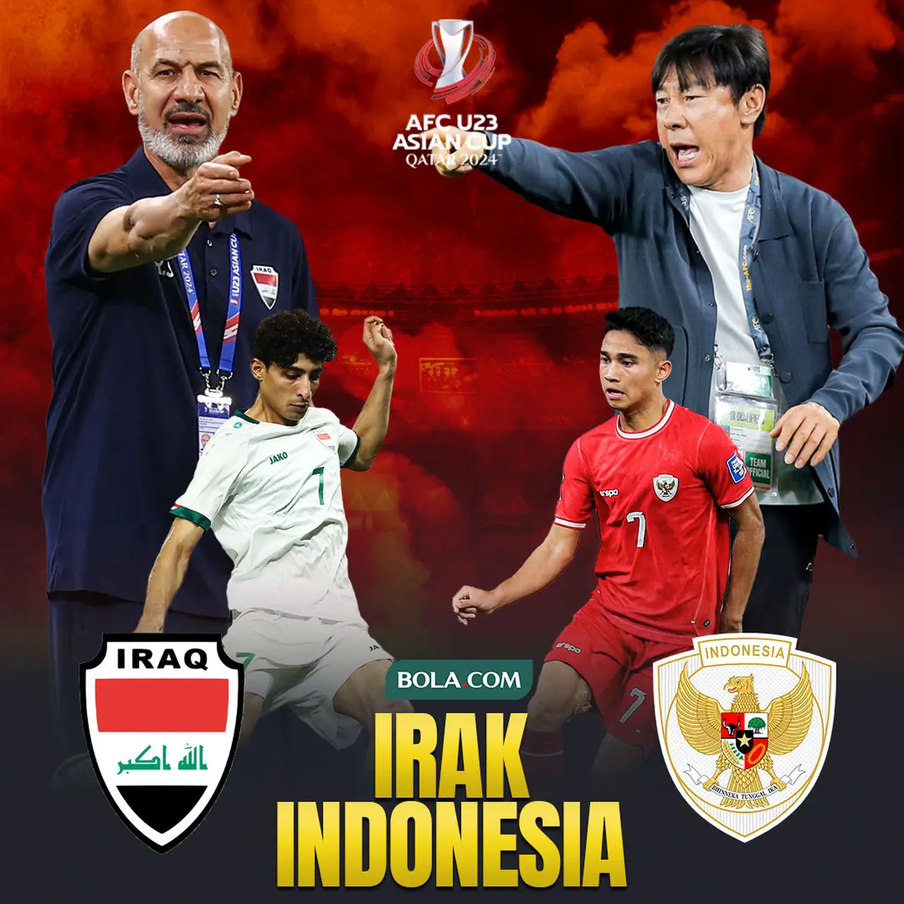 Jangan Lewatkan Nonton Live Streaming Timnas Indonesia U 23 Vs Irak Di