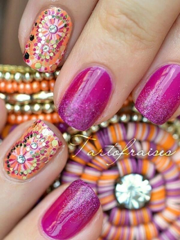 15 Inspirasi Tren Gaya Manicure Atraktif Musim Panas 2016 Fashion