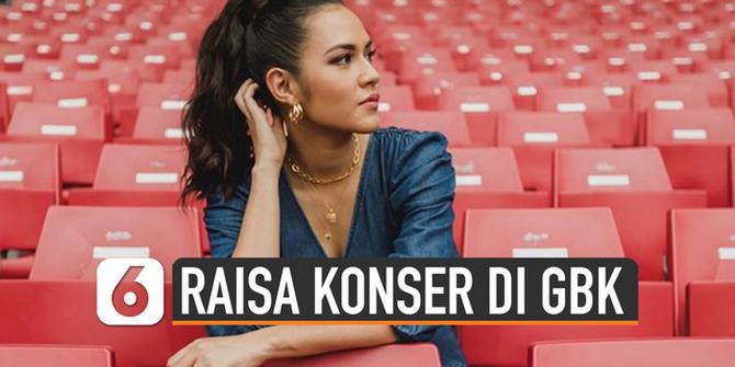 Video Persiapan Raisa Solois Wanita Pertama Konser Di Gbk Enamplus