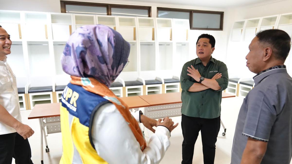 Erick Thohir Stadion Gelora Bung Tomo Surabaya Jadi Salah Satu Yang