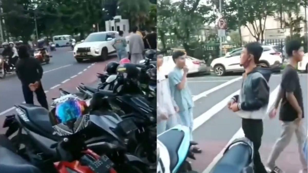 Viral Juru Parkir Liar Di Masjid Istiqlal Pungut Tarif Rp10 Ribu Buat