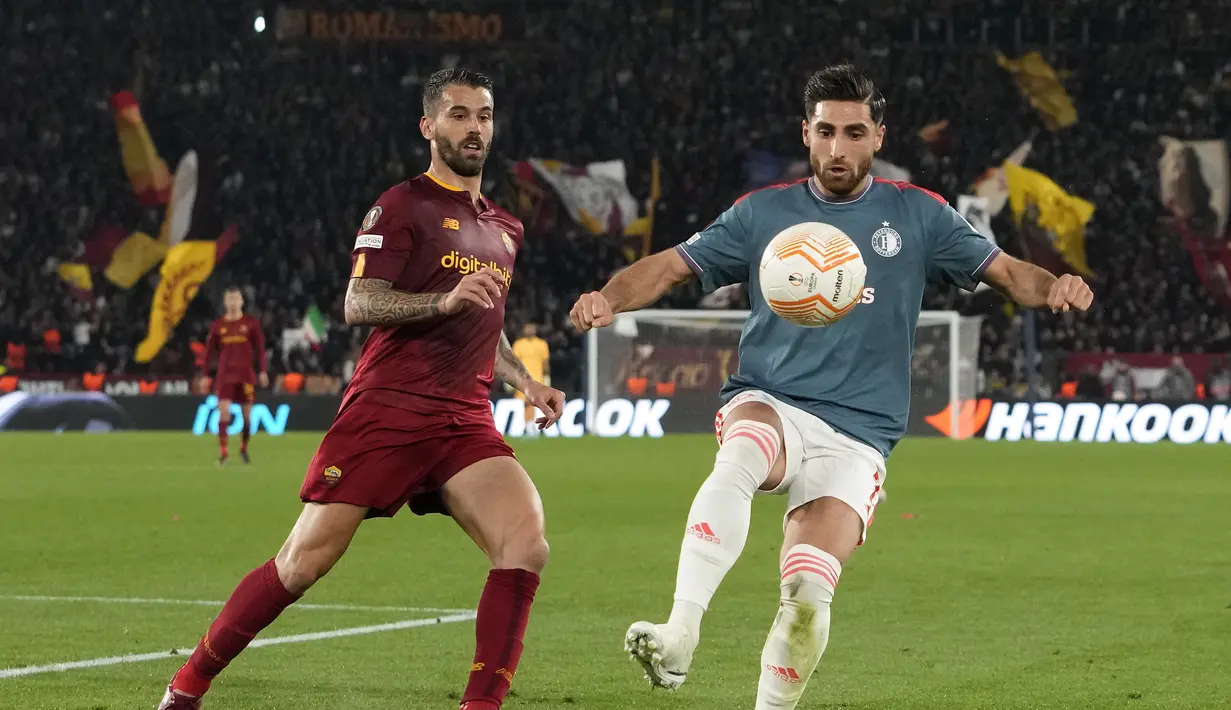 Lewat Extra Time As Roma Babat Feyenoord Dan Melenggang Ke Semifinal