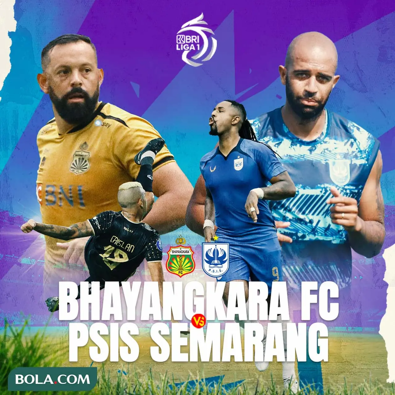 Adu Kualitas Antarlini Bhayangkara Fc Vs Psis Di Bri Liga 1 Tim Tamu