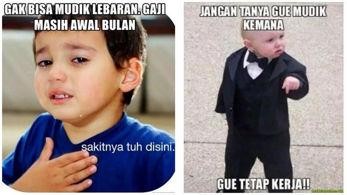 14 Meme Curhat Gagal Mudik Ini Kocak Banget Bikin Ketawa Ngik Ngik