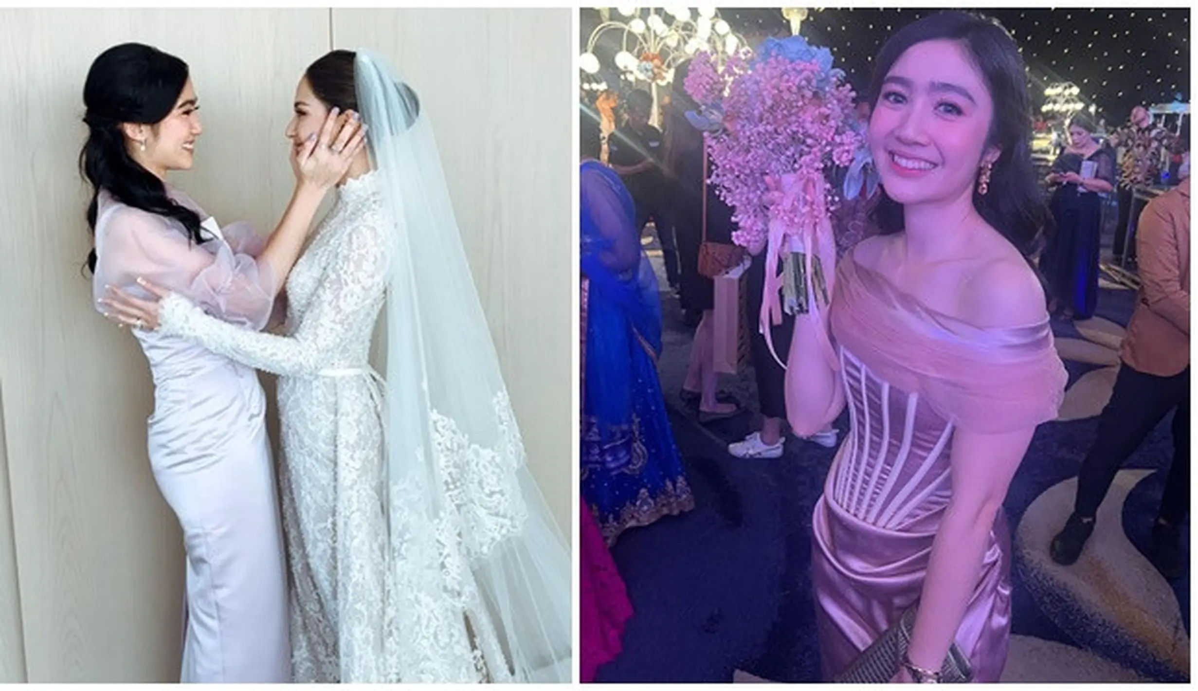 Potret Febby Rastanty Ketika Jadi Bridesmaid Sahabat Selalu Bikin