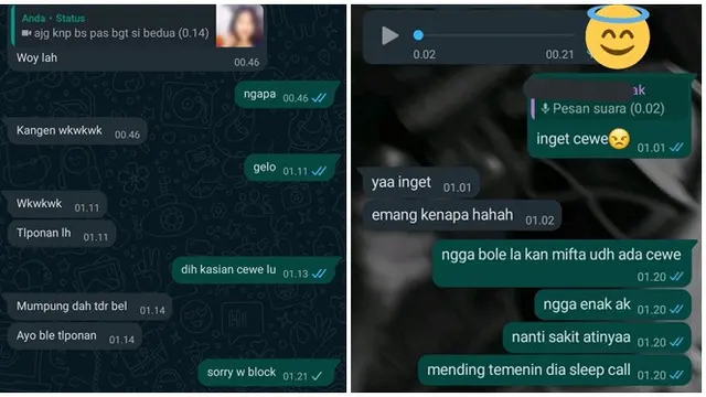 6 Chat Cowok Hubungi Teman Cewek Di Belakang Pacar Ini Bikin Ikut Kesal