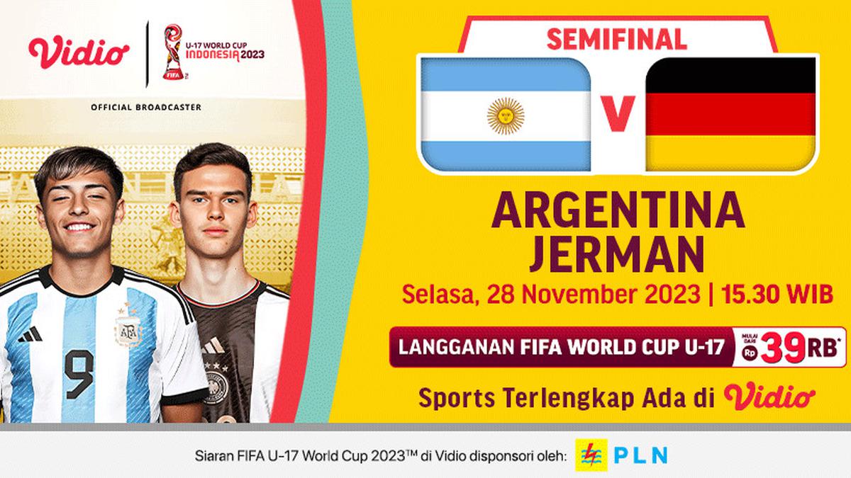 Jadwal Dan Live Streaming Semifinal Piala Dunia U 17 Argentina Vs