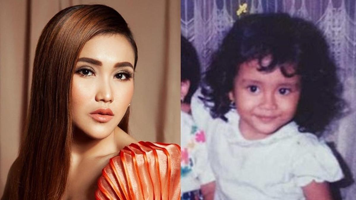 6 Potret Gemas Masa Kecil Ayu Ting Ting Bukti Cantik Sedari Dulu Hot