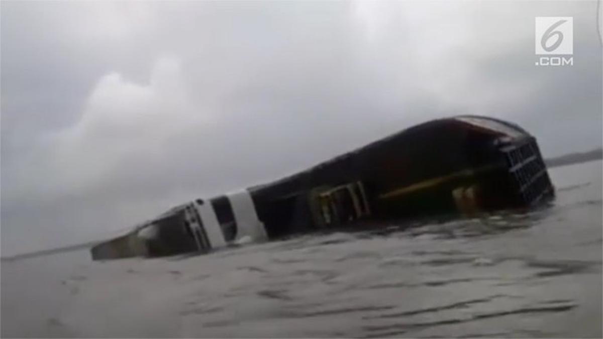 Video Kapal Karam Di Sungai Musi 1 Abk Hilang Regional