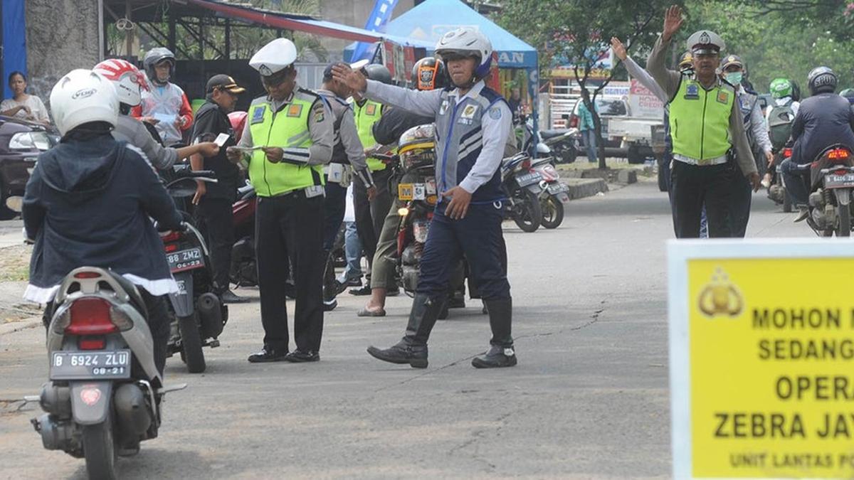 Polda Metro Jaya Gelar Operasi Zebra Mulai Hari Ini Simak Titik Titik