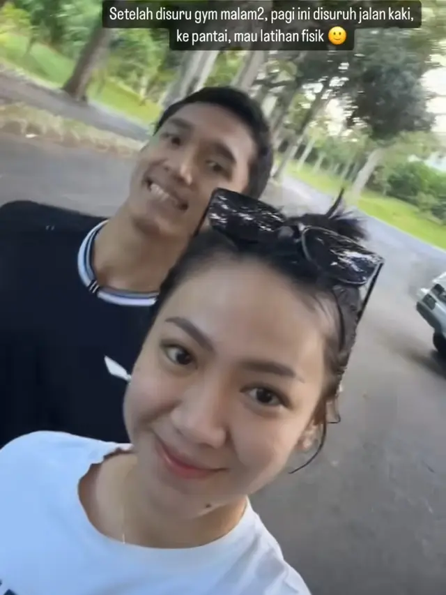 7 Potret Jonatan Christie Dan Shanju Bulan Madu Di Bali Momen Di