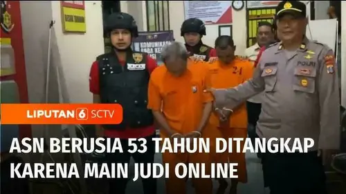 Video Terciduk Main Judi Online Asn 53 Tahun Di Trenggalek Ditangkap