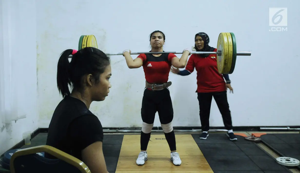 Foto Lebih Dekat Dengan Pelatnas Angkat Besi Asian Games 2018 Foto