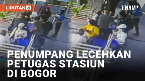 Video Penumpang Lecehkan Petugas Stasiun Di Bogor Pt Kai Buat Laporan