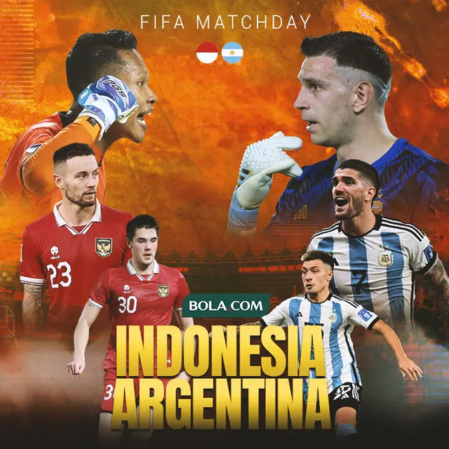 Jadwal Siaran Langsung Timnas Indonesia Vs Argentina Indonesia