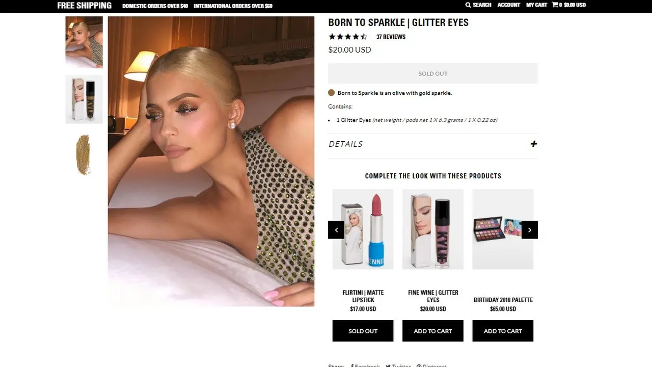 Dianggap Plagiat Kylie Jenner Digugat Karena Produk Kosmetiknya