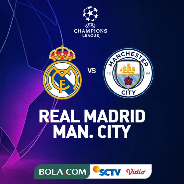 Prediksi Starting Xi Real Madrid Vs Man City Di Perempat Final Liga