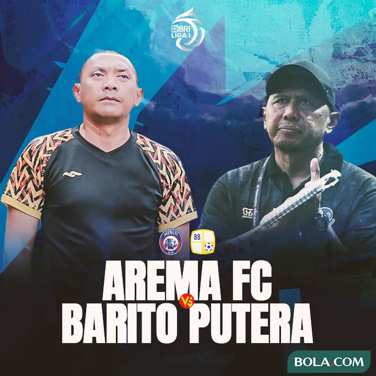 Duel Juru Taktik Arema Fc Vs Barito Putera Di Bri Liga 1 Beban Sebagai