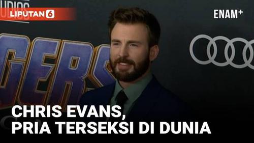 Video Aktor Chris Evans Dinobatkan Sebagai Pria Terseksi 2022 Enamplus