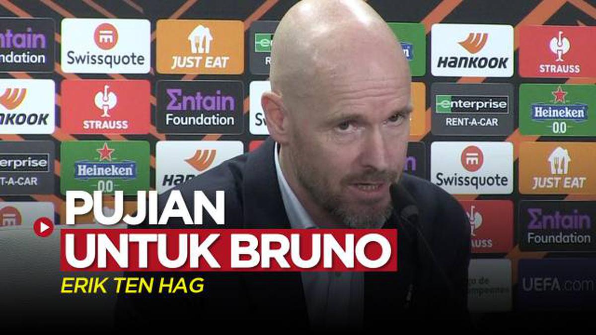 Video Pujian Erik Ten Hag Untuk Bruno Fernandes Setelah Mu Lolos Ke