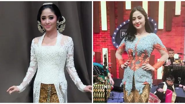 6 Gaya Dewi Perssik Saat Pakai Kebaya Anggun Banget Surabaya