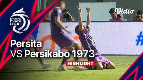 Video Melihat Pesta Gol Di Laga Persita Tangerang Vs Persikabo 1973 Di