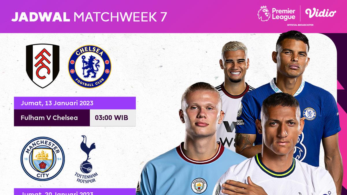 Jadwal Dan Live Streaming Liga Inggris 20222023 Matchweek 7 Di Vidio