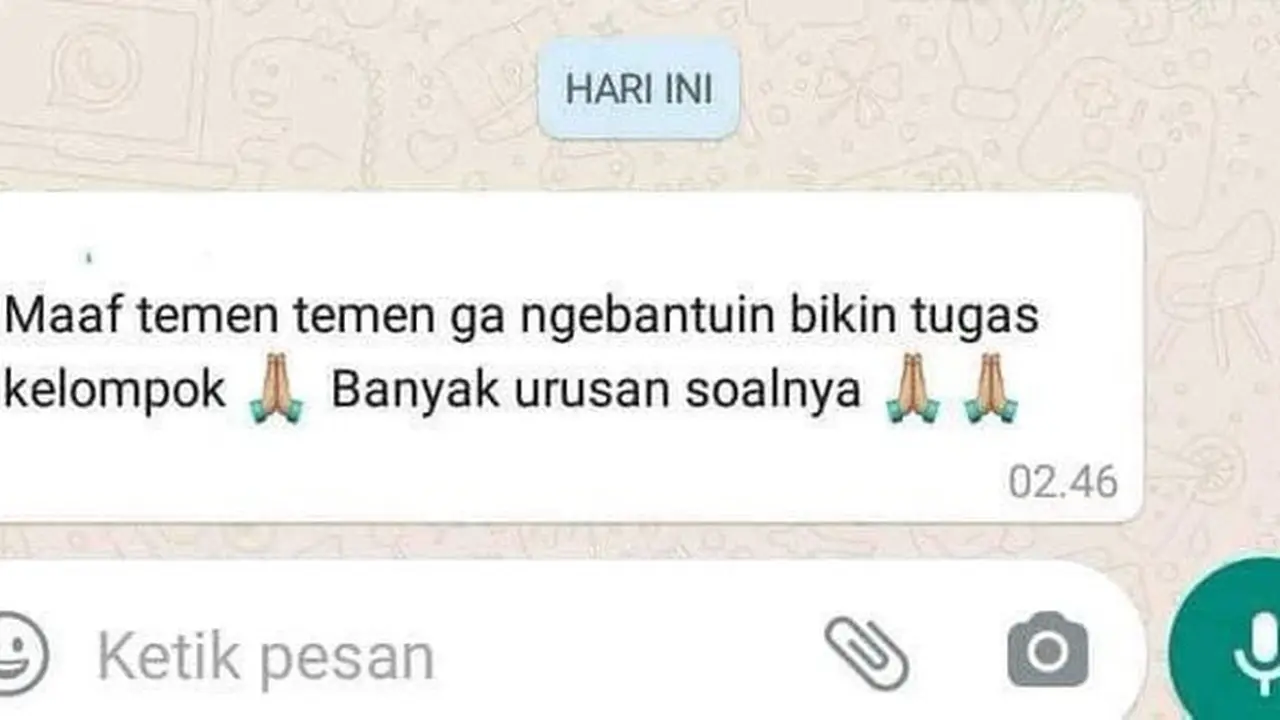 6 Chat Kerja Kelompok Ini Seenaknya Sendiri Bikin Kesal Hot