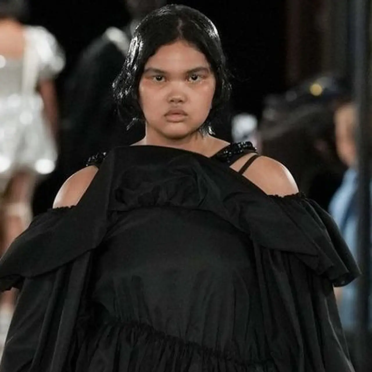 Shahnaz Indira Model Plus Size Indonesia Debut Di London Fashion Week