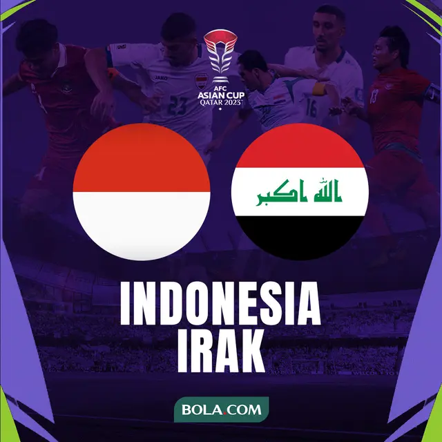 Jadwal Siaran Langsung Piala Asia 2023 Laga Perdana Timnas Indonesia