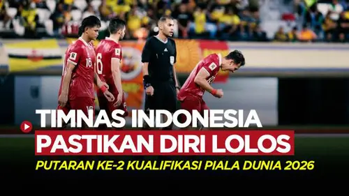 Video Menang Telak Atas Brunei Darussalam Timnas Indonesia Pastikan