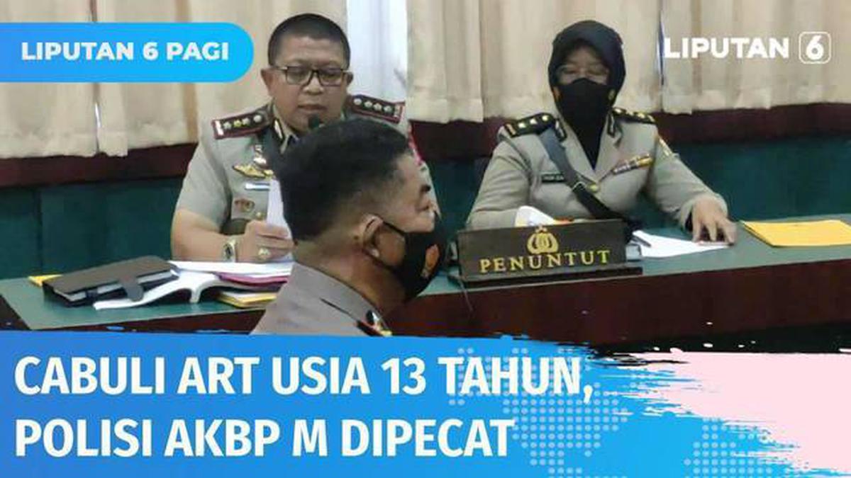 Video Polisi Akbp M Dipecat Secara Tak Hormat Lantaran Jadikan Siswi